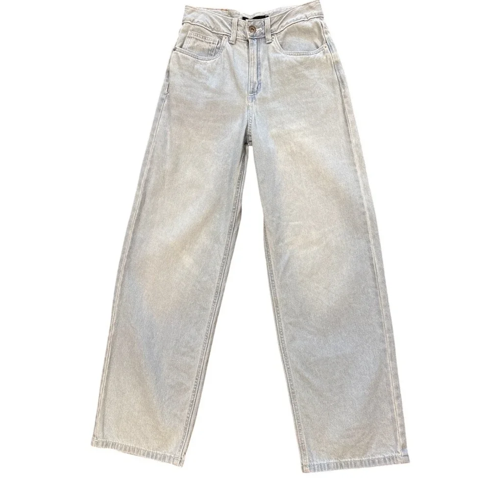 Vans | Jeans | Vans Sirelle Light Wash Baggy Wide Leg Puddle Jeans Y2k ...